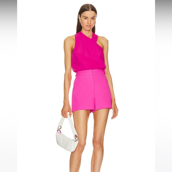 Milly | Tops | Nwt Milly Preston Candy Top Milly Pink | Poshmark